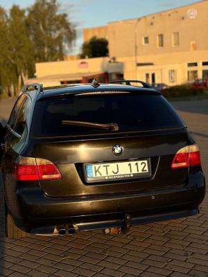 Black BMW 525 2004 in Alytus, with an engine capacity of 2.50 L and mileage of 374 thousand km for 3150 €, photo 18 on AUTOMOTO.COM.LV