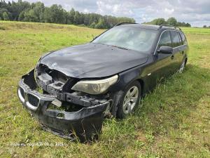 Черный БМВ 525 2004 в Укмерге, объемом двигателя 0.00 л и пробегом 0 тыс. км за 950 €, фото 3 на AUTOMOTO.COM.LV