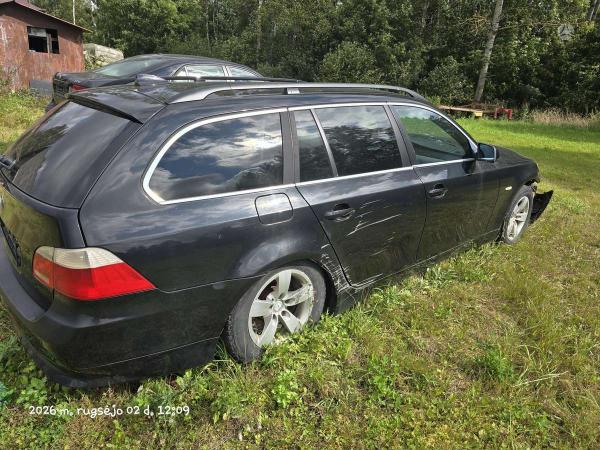 Melns BMW 525 2004 Ukmergė, ar dzinēja tilpumu 0.00 L un nobraukumu 0 tūkst. km par 950 €, foto 6 vietnē AUTOMOTO.COM.LV