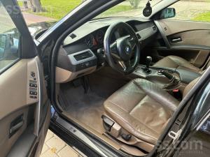 Melns BMW 525 2004 Bauska, ar dzinēja tilpumu 2.50 L un nobraukumu 455 tūkst. km par 2850 €, foto 6 vietnē AUTOMOTO.COM.LV