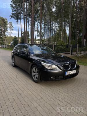 Черный БМВ 525 2004 в Рига, объемом двигателя 2.50 л и пробегом 280 тыс. км за 2850 €, фото 3 на AUTOMOTO.COM.LV