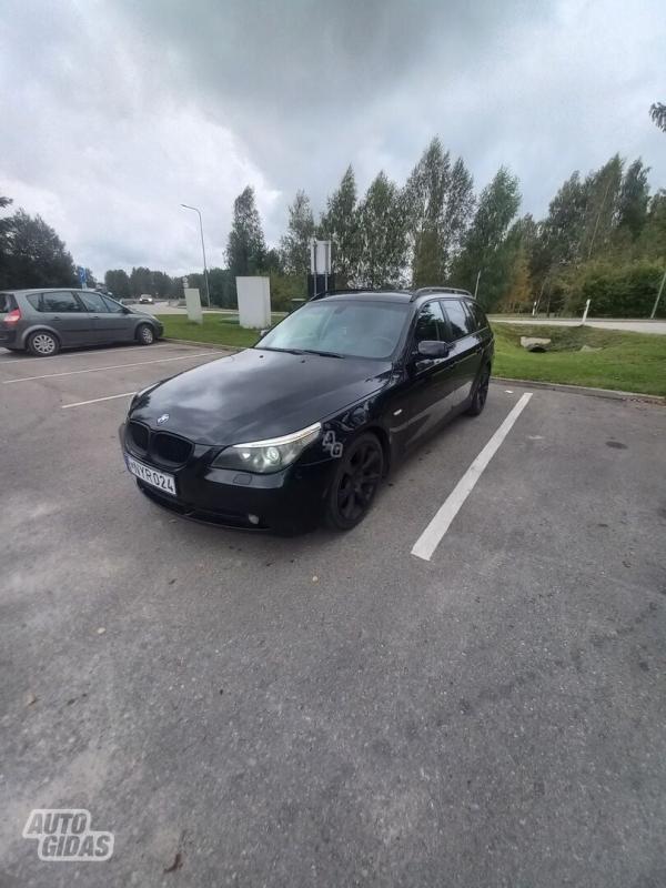 BMW 525 2004 PlungÄ vietnÄ Melns BMW 525 2004 PlungÄ, ar dzinÄja tilpumu 2.50 L un nobraukumu 397 tÅ«kst. km par 2700 ā¬, foto 1 vietnÄ AUTOMOTO.COM.LV