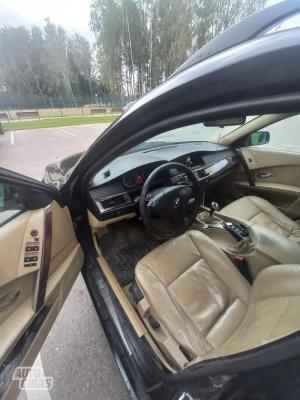 Черный БМВ 525 2004 в Плунге, объемом двигателя 2.50 л и пробегом 397 тыс. км за 2700 €, фото 7 на AUTOMOTO.COM.LV