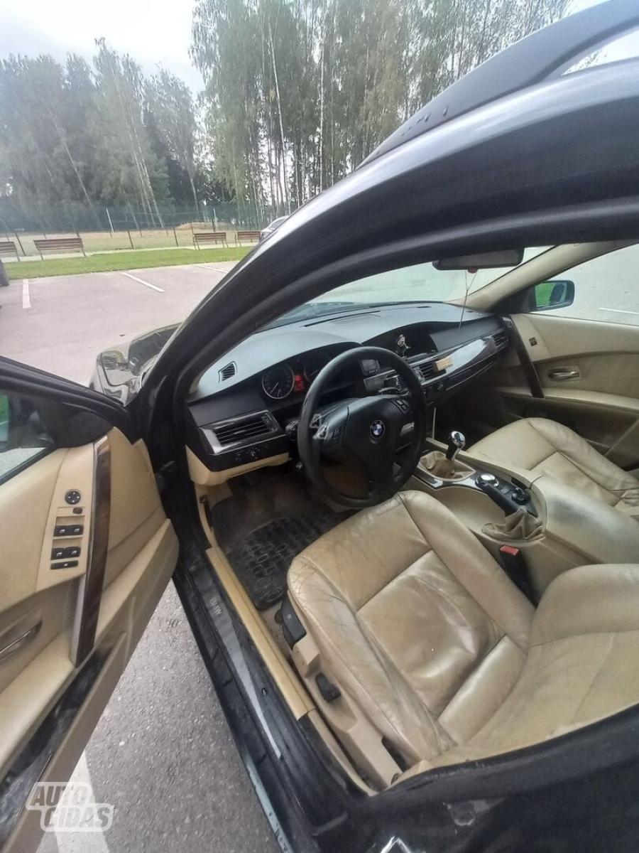 Черный БМВ 525 2004 в Плунге, объемом двигателя 2.50 л и пробегом 397 тыс. км за 2700 €, фото 7 на AUTOMOTO.COM.LV