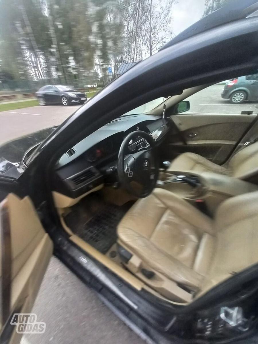 Черный БМВ 525 2004 в Плунге, объемом двигателя 2.50 л и пробегом 397 тыс. км за 2700 €, фото 8 на AUTOMOTO.COM.LV
