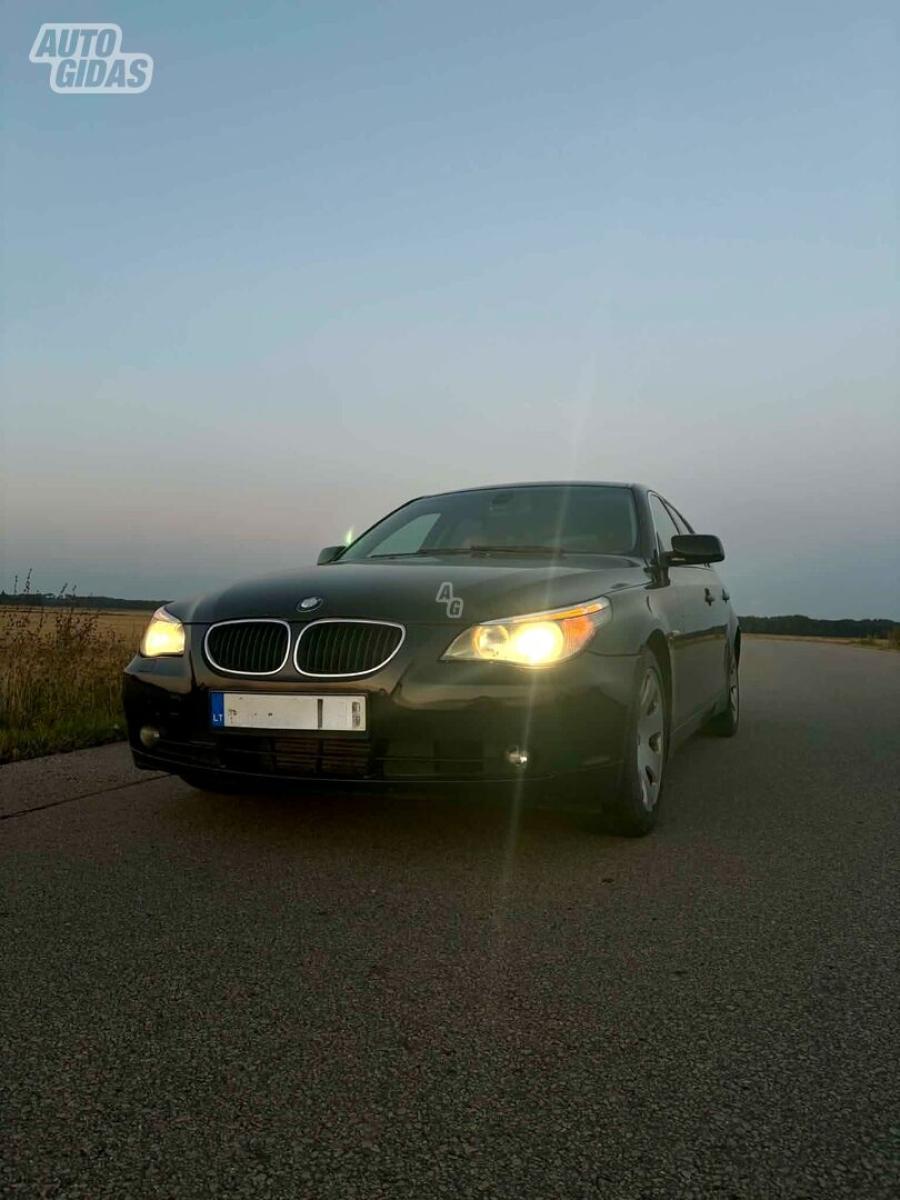 Melns BMW 525 2004 Pasvalys, ar dzinēja tilpumu 2.50 L un nobraukumu 455 tūkst. km par 1950 €, foto 1 vietnē AUTOMOTO.COM.LV