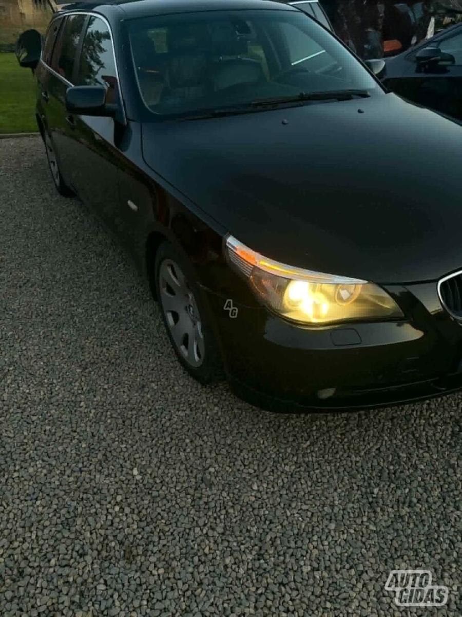Melns BMW 525 2004 Pasvalys, ar dzinēja tilpumu 2.50 L un nobraukumu 455 tūkst. km par 1950 €, foto 3 vietnē AUTOMOTO.COM.LV