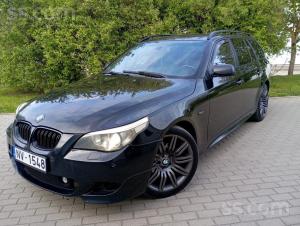 Melns BMW 525 2005 Dobele, ar dzinēja tilpumu 2.50 L un nobraukumu 365 tūkst. km par 3700 €, foto 1 vietnē AUTOMOTO.COM.LV