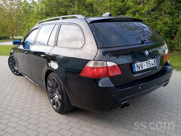 Melns BMW 525 2005 Dobele, ar dzinēja tilpumu 2.50 L un nobraukumu 365 tūkst. km par 3700 €, foto 3 vietnē AUTOMOTO.COM.LV