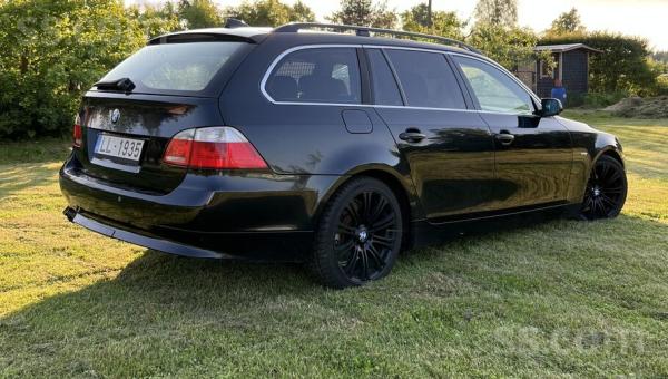 Melns BMW 525 2005 Talsi, ar dzinēja tilpumu 2.50 L un nobraukumu 420 tūkst. km par 2800 €, foto 2 vietnē AUTOMOTO.COM.LV