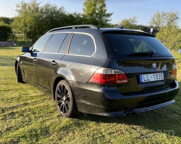 Melns BMW 525 2005 Talsi, ar dzinēja tilpumu 2.50 L un nobraukumu 420 tūkst. km par 2800 €, foto 3 vietnē AUTOMOTO.COM.LV