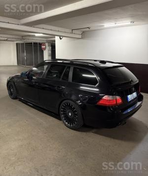 Black BMW 525 2005 in Liepaja, with an engine capacity of 2.50 L and mileage of 373 thousand km for 3900 €, photo  on AUTOMOTO.COM.LV