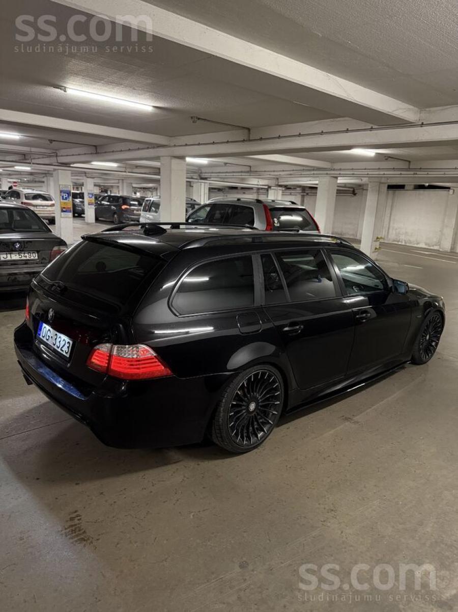 Melns BMW 525 2005 Liepāja, ar dzinēja tilpumu 2.50 L un nobraukumu 373 tūkst. km par 3900 €, foto 4 vietnē AUTOMOTO.COM.LV