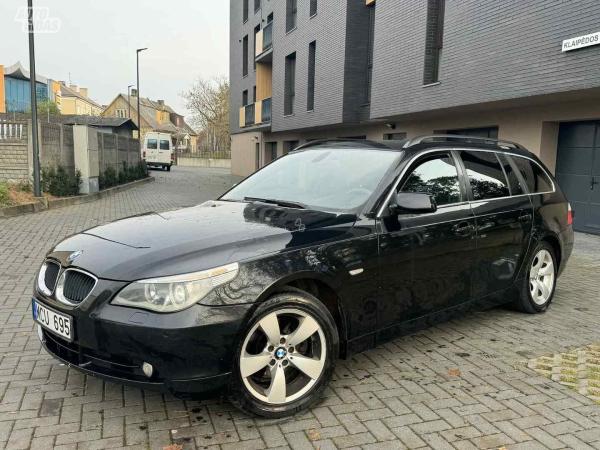 Melns BMW 525 2005 Panevēža, ar dzinēja tilpumu 2.50 L un nobraukumu 317 tūkst. km par 2000 €, foto 1 vietnē AUTOMOTO.COM.LV