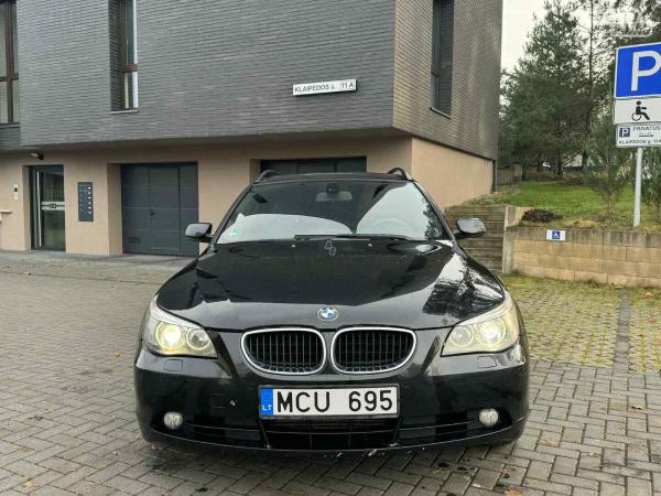 Melns BMW 525 2005 Panevēža, ar dzinēja tilpumu 2.50 L un nobraukumu 317 tūkst. km par 2000 €, foto 3 vietnē AUTOMOTO.COM.LV