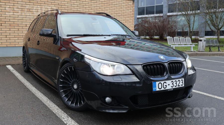 Melns BMW 525 2005 Rīga, ar dzinēja tilpumu 2.50 L un nobraukumu 0 tūkst. km par 3990 €, foto 2 vietnē AUTOMOTO.COM.LV