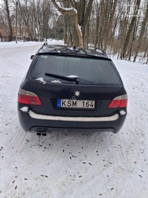 Black BMW 525 2005 in Vilnius, with an engine capacity of 2.50 L and mileage of 455 thousand km for 3000 €, photo 5 on AUTOMOTO.COM.LV