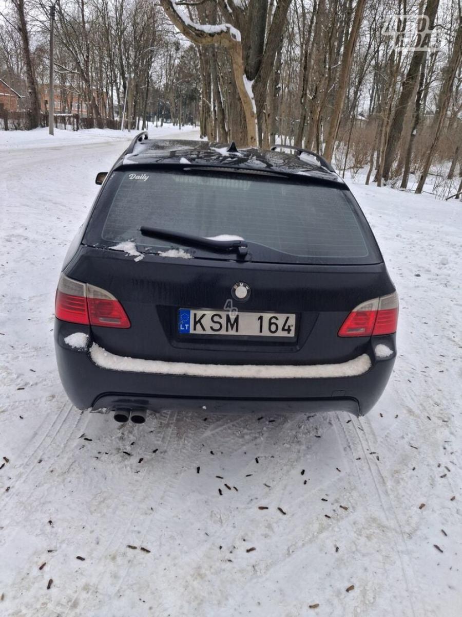 Black BMW 525 2005 in Vilnius, with an engine capacity of 2.50 L and mileage of 455 thousand km for 3000 €, photo 5 on AUTOMOTO.COM.LV