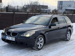 Black BMW 525 2005 in Vilnius, with an engine capacity of 2.50 L and mileage of 280 thousand km for 2800 €, photo 4 on AUTOMOTO.COM.LV