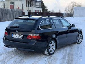 Black BMW 525 2005 in Vilnius, with an engine capacity of 2.50 L and mileage of 280 thousand km for 2800 €, photo 13 on AUTOMOTO.COM.LV