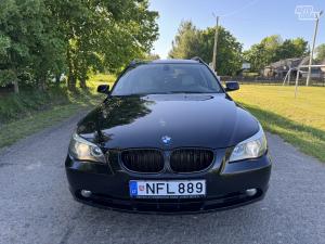 Black BMW 525 2005 in Vilkaviskis, with an engine capacity of 2.50 L and mileage of 380 thousand km for 2700 €, photo  on AUTOMOTO.COM.LV