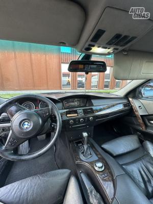 Black BMW 525 2005 in Vilnius, with an engine capacity of 2.50 L and mileage of 340 thousand km for 2700 €, photo 8 on AUTOMOTO.COM.LV