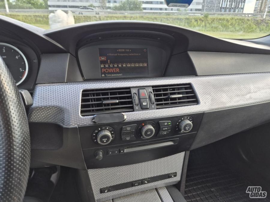 Черный БМВ 525 2005 в Каунас, объемом двигателя 2.50 л и пробегом 318 тыс. км за 1999 €, фото 11 на AUTOMOTO.COM.LV