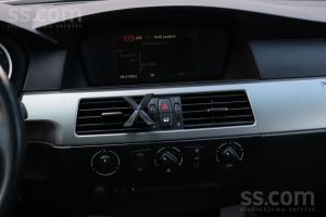 Black BMW 525 2005 in Valmiera, with an engine capacity of 2.50 L and mileage of 0 thousand km for 2700 €, photo 13 on AUTOMOTO.COM.LV