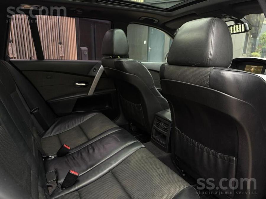 Melns BMW 525 2005 Rīga, ar dzinēja tilpumu 2.50 L un nobraukumu 0 tūkst. km par 2990 €, foto 14 vietnē AUTOMOTO.COM.LV
