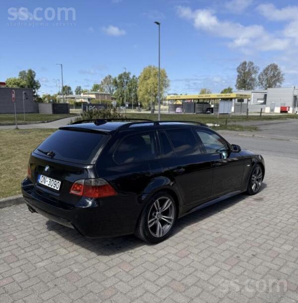 Melns BMW 525 2005 Liepāja, ar dzinēja tilpumu 2.50 L un nobraukumu 415 tūkst. km par 3600 €, foto 4 vietnē AUTOMOTO.COM.LV