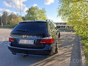 Черный БМВ 525 2005 в Талси, объемом двигателя 2.50 л и пробегом 405 тыс. км за 3700 €, фото 6 на AUTOMOTO.COM.LV