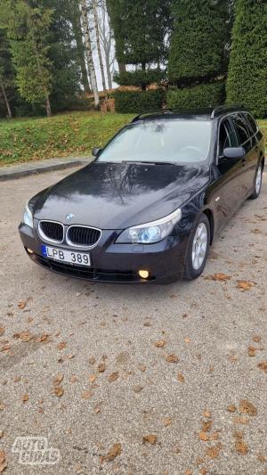 Melns BMW 525 2005 Šilalė, ar dzinēja tilpumu 2.50 L un nobraukumu 400 tūkst. km par 2000 €, foto  vietnē AUTOMOTO.COM.LV