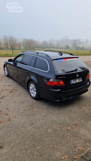 Melns BMW 525 2005 Šilalė, ar dzinēja tilpumu 2.50 L un nobraukumu 400 tūkst. km par 2000 €, foto 5 vietnē AUTOMOTO.COM.LV
