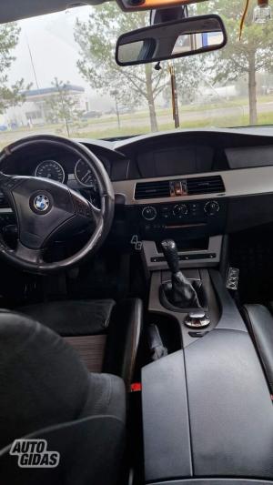 Melns BMW 525 2005 Šilalė, ar dzinēja tilpumu 2.50 L un nobraukumu 400 tūkst. km par 2000 €, foto 7 vietnē AUTOMOTO.COM.LV