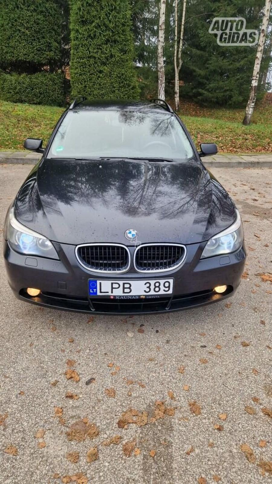 Melns BMW 525 2005 Šilalė, ar dzinēja tilpumu 2.50 L un nobraukumu 400 tūkst. km par 2000 €, foto 11 vietnē AUTOMOTO.COM.LV
