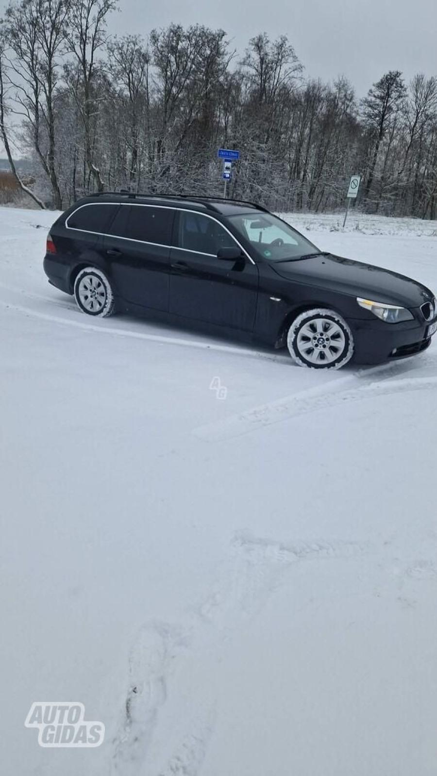 Melns BMW 525 2005 Šilalė, ar dzinēja tilpumu 2.50 L un nobraukumu 400 tūkst. km par 2000 €, foto 12 vietnē AUTOMOTO.COM.LV