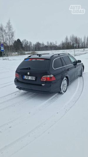 Melns BMW 525 2005 Šilalė, ar dzinēja tilpumu 2.50 L un nobraukumu 400 tūkst. km par 2000 €, foto 13 vietnē AUTOMOTO.COM.LV