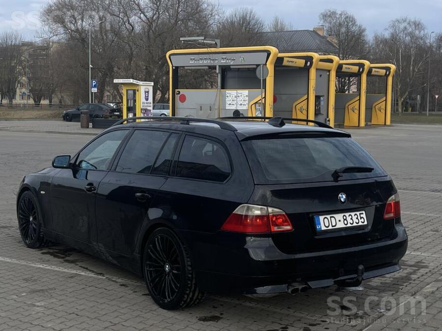 Черный БМВ 525 2005 в Лиепая, объемом двигателя 2.50 л и пробегом 390 тыс. км за 2950 €, фото 8 на AUTOMOTO.COM.LV