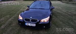Black BMW 525 2005 in Riga, with an engine capacity of 2.50 L and mileage of 431 thousand km for 2900 €, photo  on AUTOMOTO.COM.LV