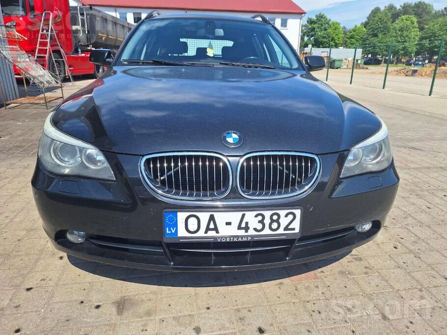 Черный БМВ 525 2005 в Валмиера, объемом двигателя 2.50 л и пробегом 290 тыс. км за 2900 €, фото 9 на AUTOMOTO.COM.LV