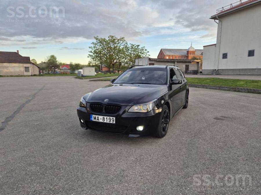 Melns BMW 525 2005 Rēzekne, ar dzinēja tilpumu 2.50 L un nobraukumu 390 tūkst. km par 3500 €, foto 1 vietnē AUTOMOTO.COM.LV