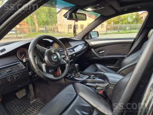 Melns BMW 525 2005 Rēzekne, ar dzinēja tilpumu 2.50 L un nobraukumu 390 tūkst. km par 3500 €, foto 5 vietnē AUTOMOTO.COM.LV