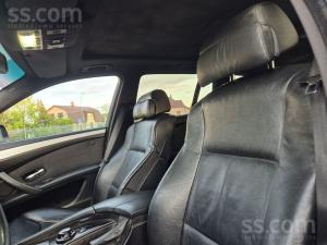 Melns BMW 525 2005 Rēzekne, ar dzinēja tilpumu 2.50 L un nobraukumu 390 tūkst. km par 3500 €, foto 6 vietnē AUTOMOTO.COM.LV