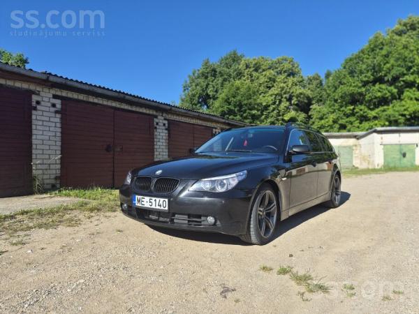 Черный БМВ 525 2005 в Кулдига, объемом двигателя 2.50 л и пробегом 400 тыс. км за 3600 €, фото 2 на AUTOMOTO.COM.LV