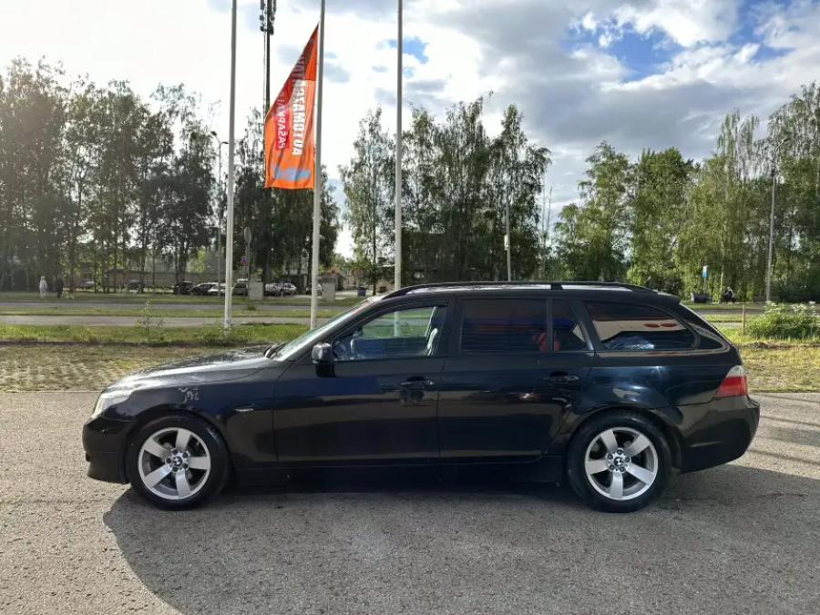 Black BMW 525 2005 in Riga, with an engine capacity of 2.50 L and mileage of 376 thousand km for 2990 €, photo 3 on AUTOMOTO.COM.LV