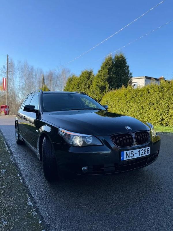 Melns BMW 525 2005 Rīga, ar dzinēja tilpumu 2.50 L un nobraukumu 388 tūkst. km par 2790 €, foto 1 vietnē AUTOMOTO.COM.LV