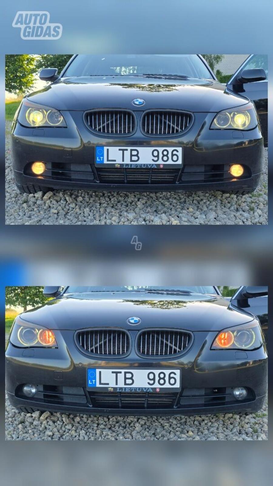 Черный БМВ 525 2005 в Каунас, объемом двигателя 2.50 л и пробегом 340 тыс. км за 3000 €, фото 40 на AUTOMOTO.COM.LV