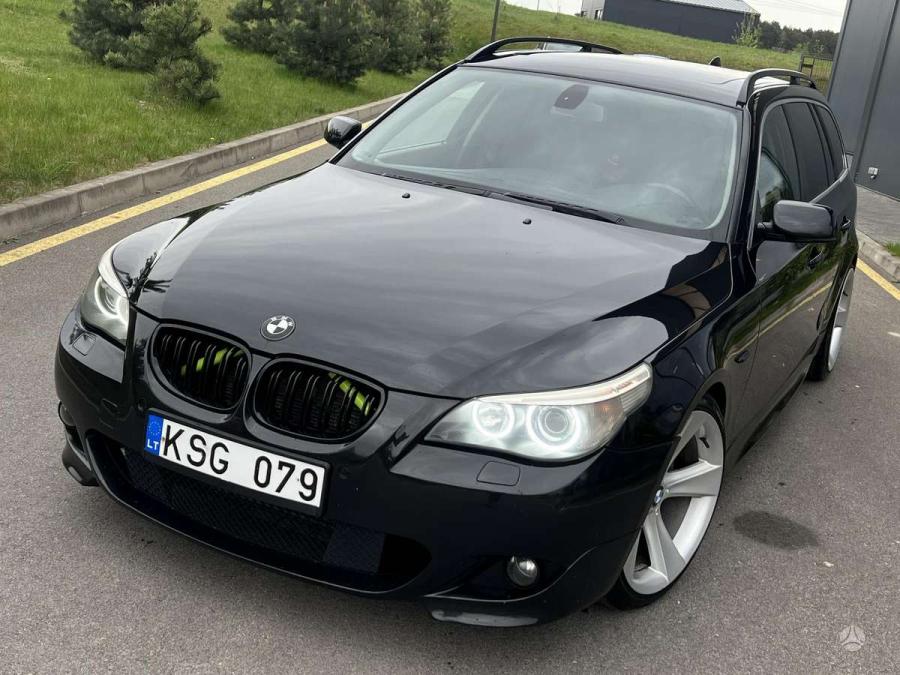 Черный БМВ 525 2005 в Каунас, объемом двигателя 2.50 л и пробегом 500 тыс. км за 3350 €, фото 3 на AUTOMOTO.COM.LV