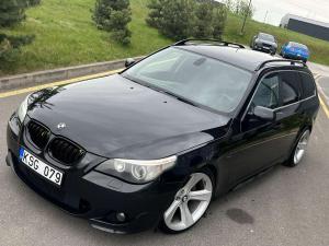 Черный БМВ 525 2005 в Каунас, объемом двигателя 2.50 л и пробегом 500 тыс. км за 3350 €, фото 4 на AUTOMOTO.COM.LV