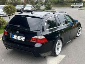 Черный БМВ 525 2005 в Каунас, объемом двигателя 2.50 л и пробегом 500 тыс. км за 3350 €, фото 12 на AUTOMOTO.COM.LV